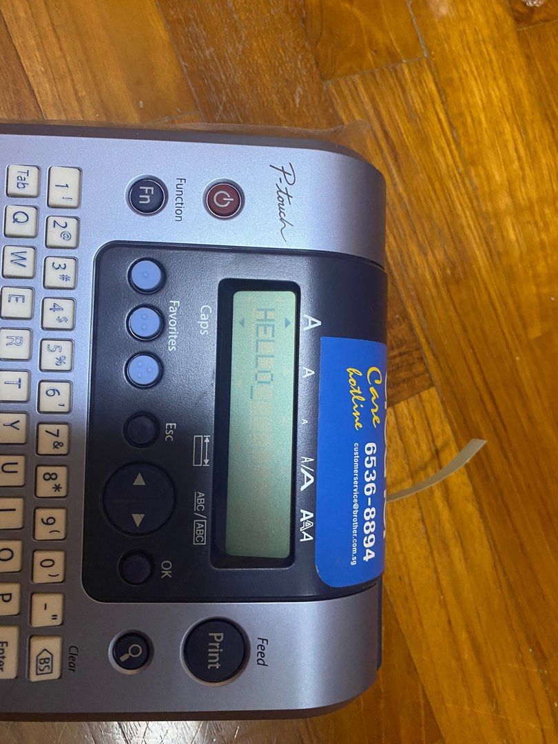 Brother PT-1280 P-Touch Electronic Labelling System, Computers & Tech ...