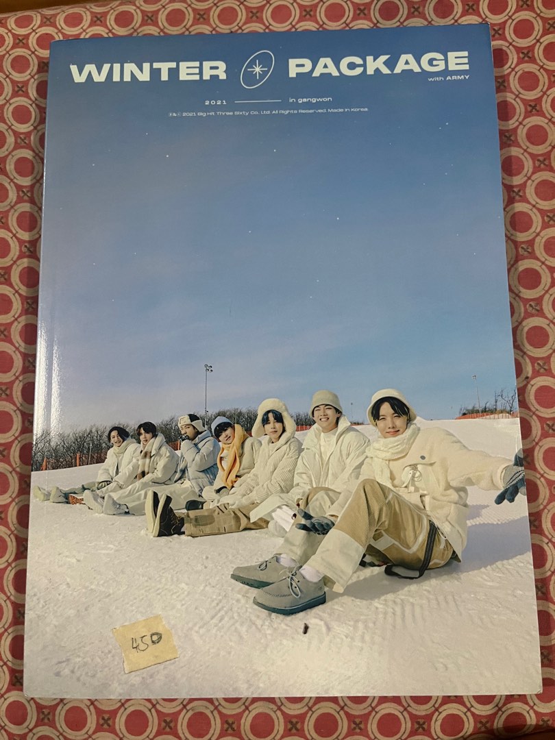 BTS 2021 WINTER PACKAGE PHOTOBOOK on Carousell