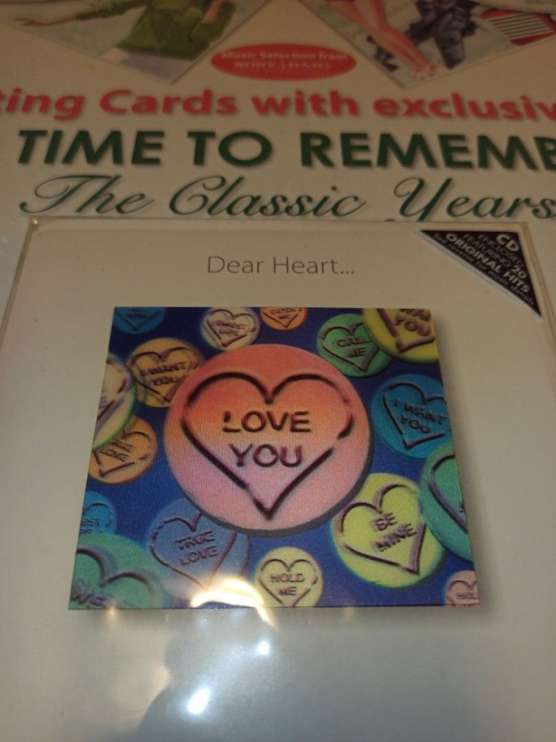 Buy one get one free,Title DEAR HEART, 20 classic love songs, The ...