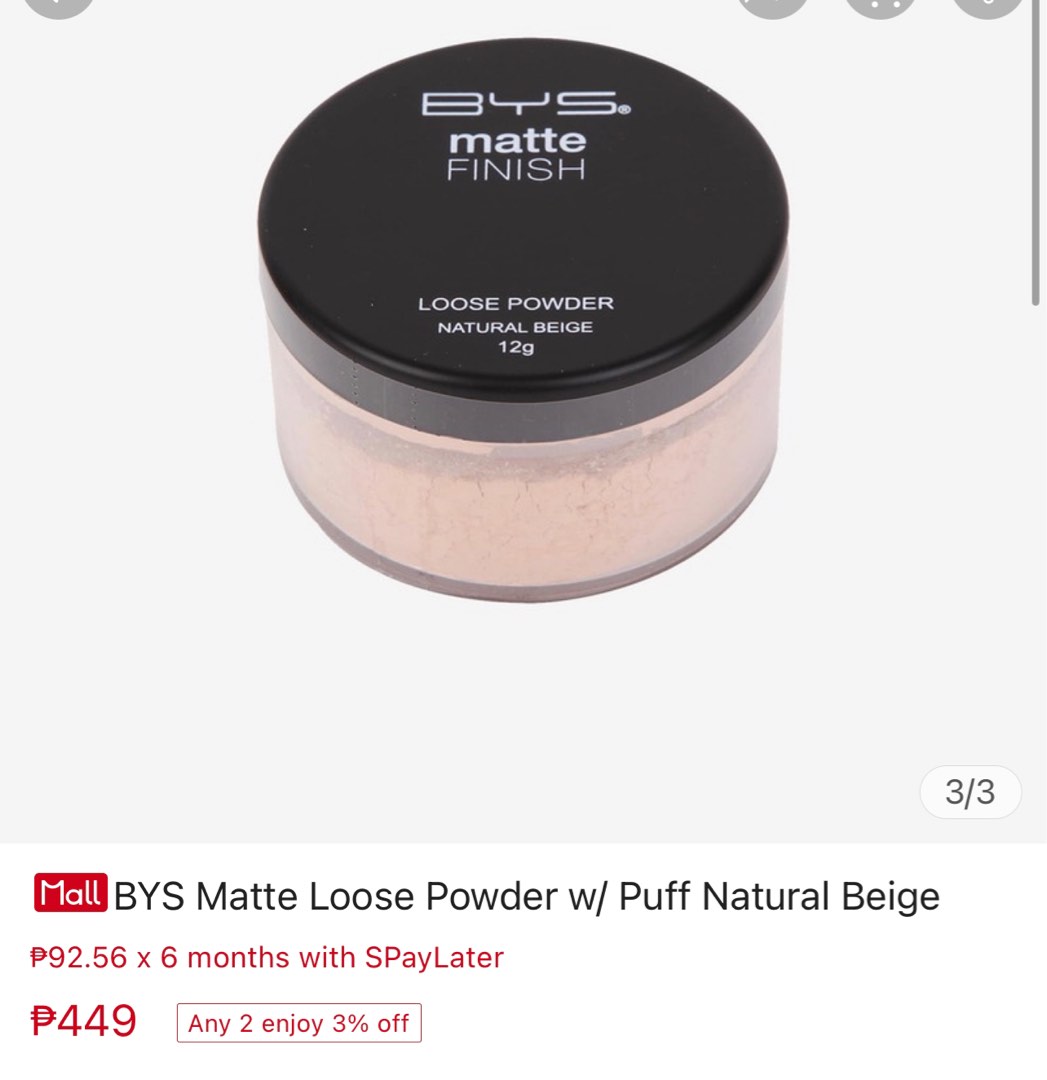 BYS PRIMER AND POWDER on Carousell