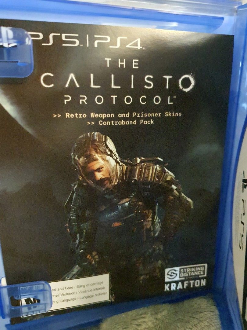 Callisto protocol (PS5), Video Gaming, Video Games, PlayStation on ...