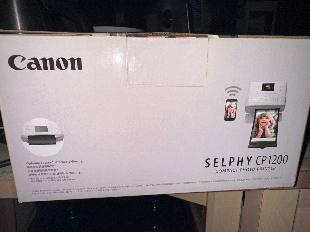 Canon selphy cp1200, 電腦＆科技, 打印機及影印機 - Carousell