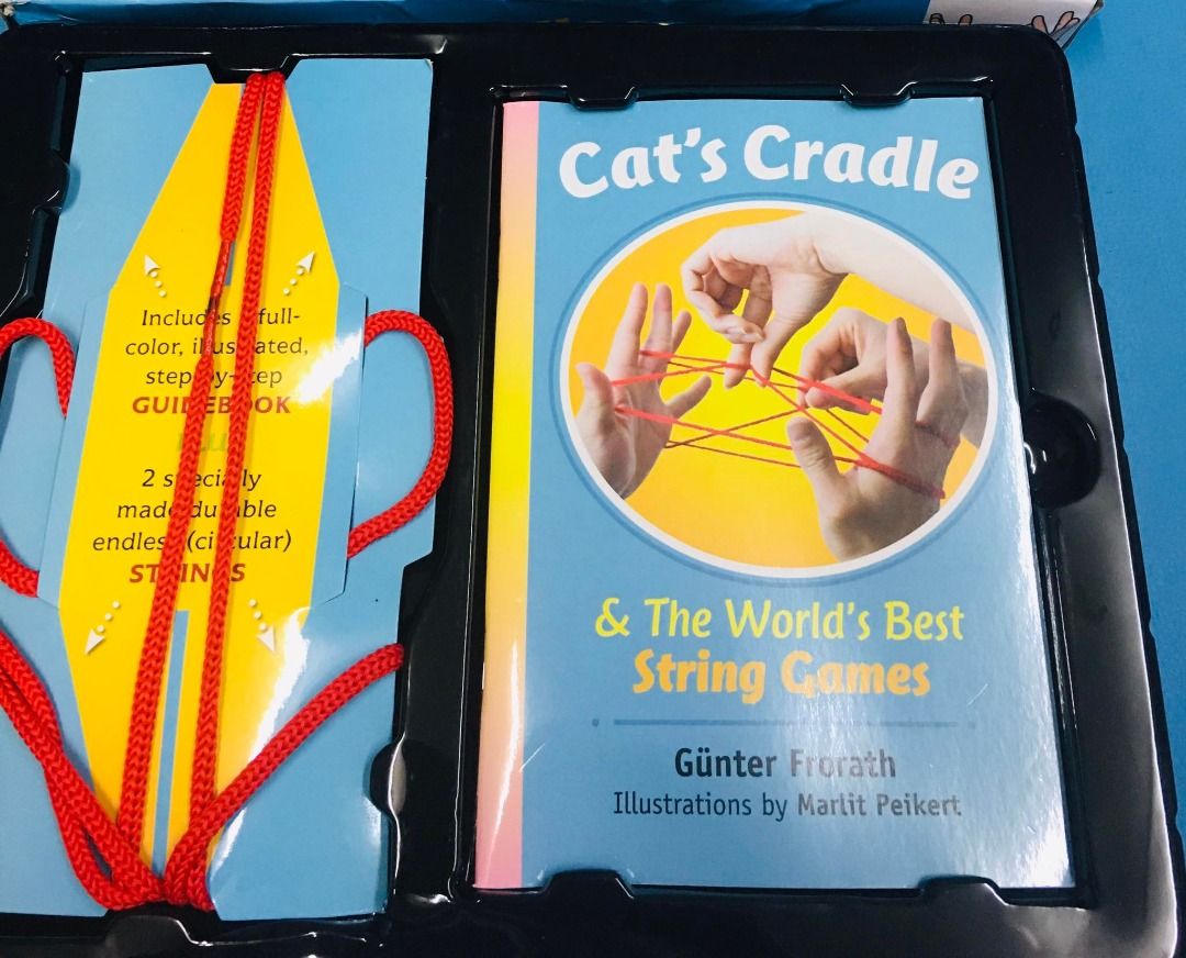 Cat's Cradle Book & Kit Bundle, Hobbies & Toys, Toys & Games on Carousell