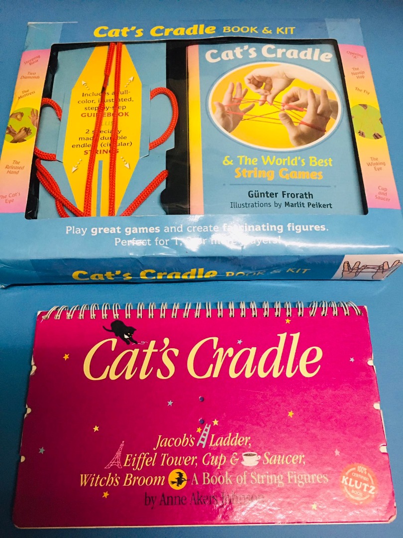 Cat's Cradle Book & Kit Bundle, Hobbies & Toys, Toys & Games on Carousell