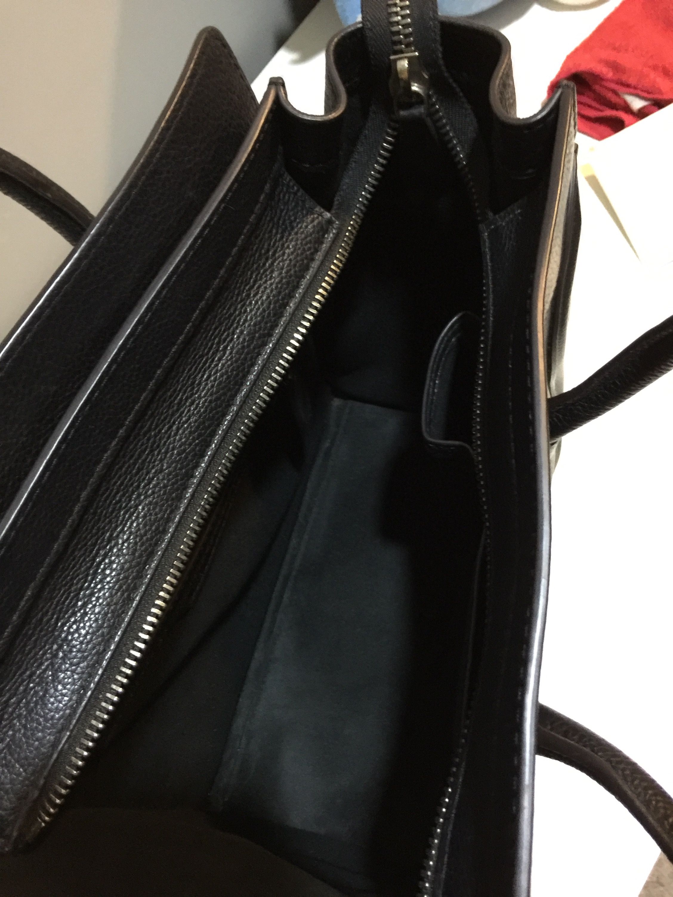 Celine Black Nano Luggage, Luxury, Bags & Wallets on Carousell