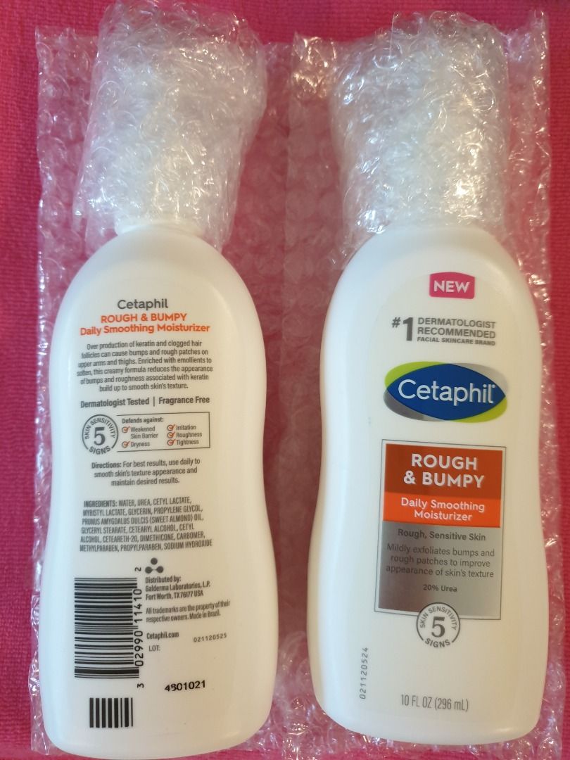 Cetaphil Rough and Bumpy Daily Smoothing Moisturiser 296ml with 20% ...