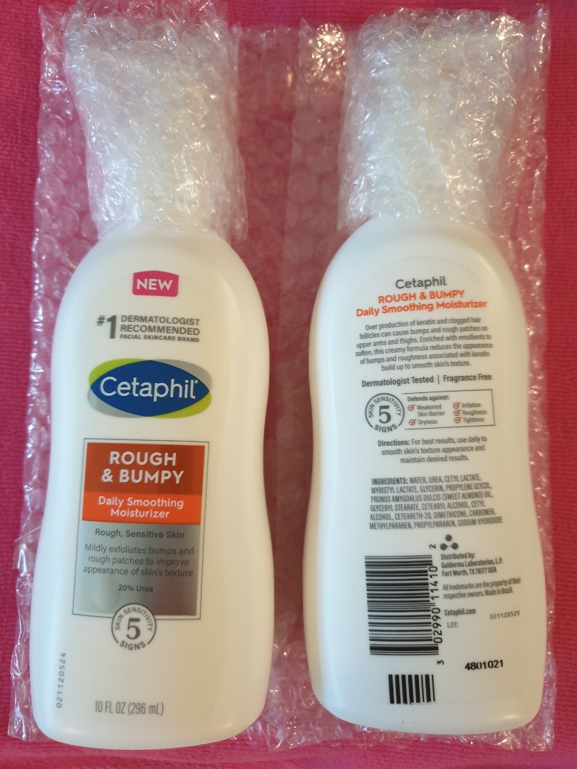 Cetaphil Rough and Bumpy Daily Smoothing Moisturiser 296ml with 20% ...