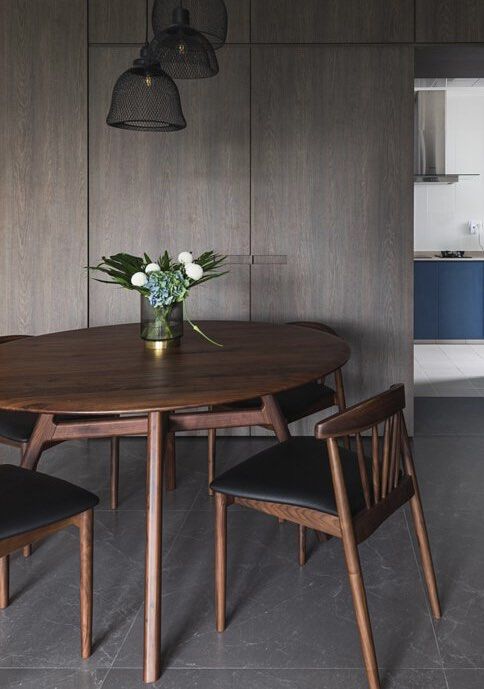 Commune Westland Round dining table, Furniture & Home Living, Furniture ...