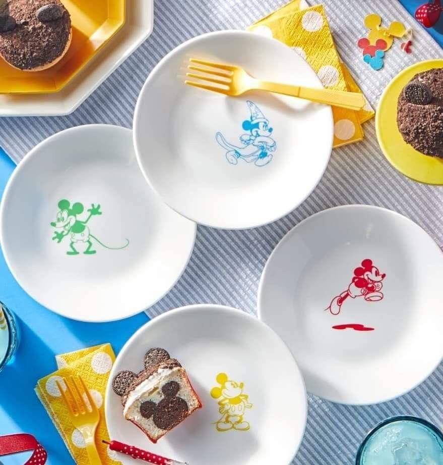 Corelle Disney Collection, Mickey 16pcs, Furniture & Home Living ...