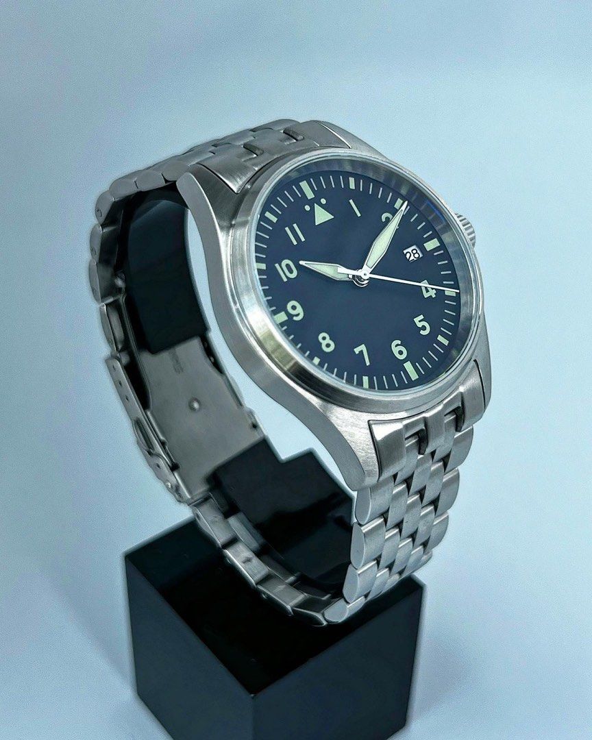 Custom Seiko Mod Sterile IWC Big Pilot in 39mm, Men's Fashion, Watches ...