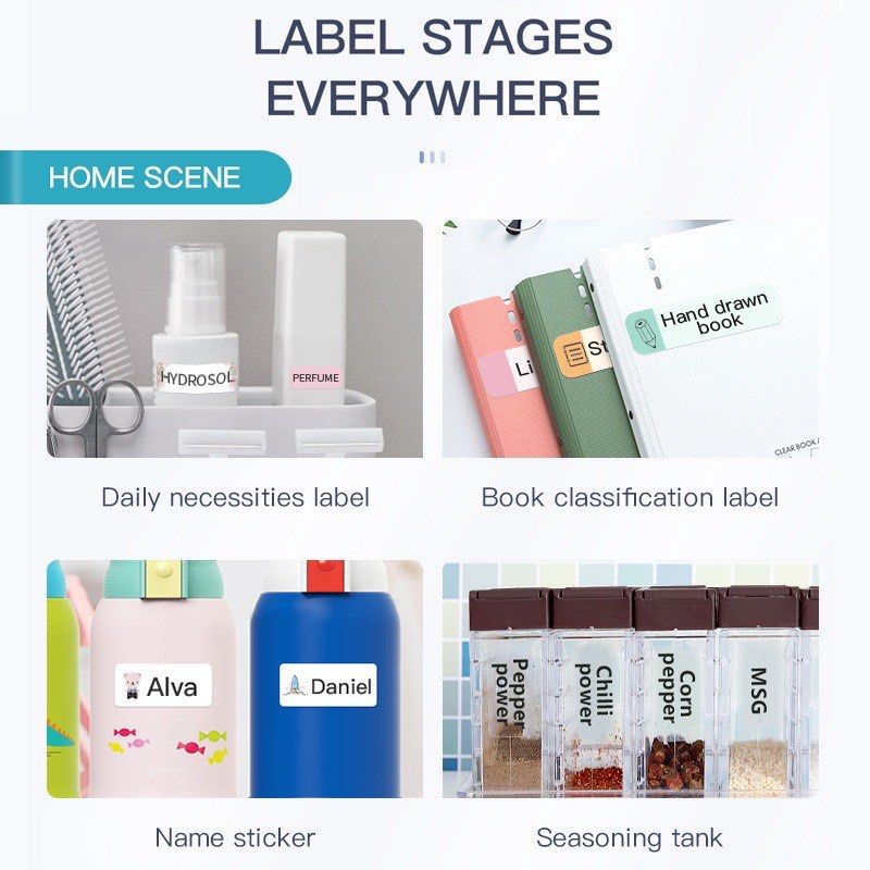 Customised Label sticker (personalised design) name label, products ...