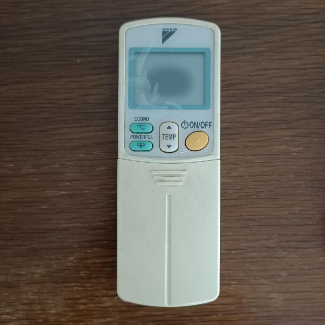 Daikin remote control, TV & Home Appliances, Air Conditioners & Heating ...