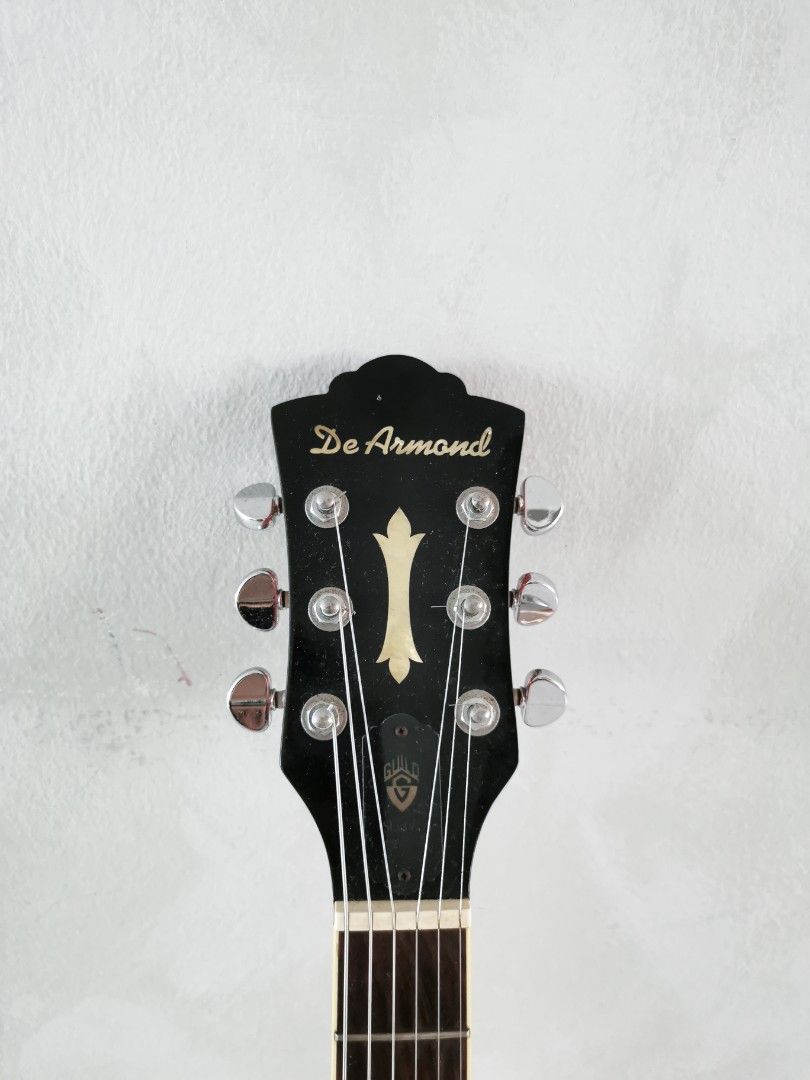 DeArmond Guild Starfire Custom Gibson es-335 style semi hollow electric ...