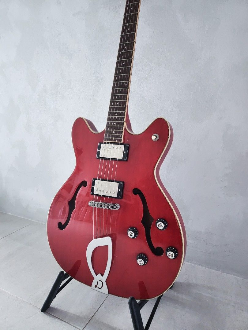 DeArmond Guild Starfire Custom Gibson es-335 style semi hollow electric ...