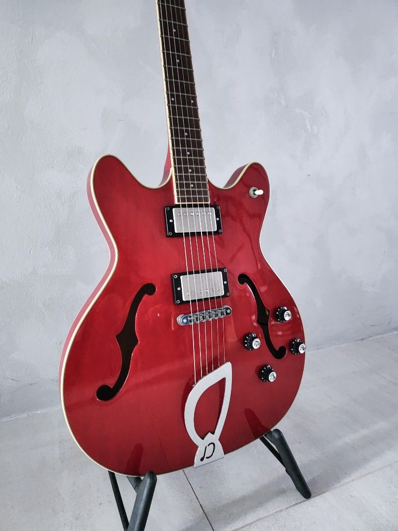 DeArmond Guild Starfire Custom Gibson es-335 style semi hollow electric ...