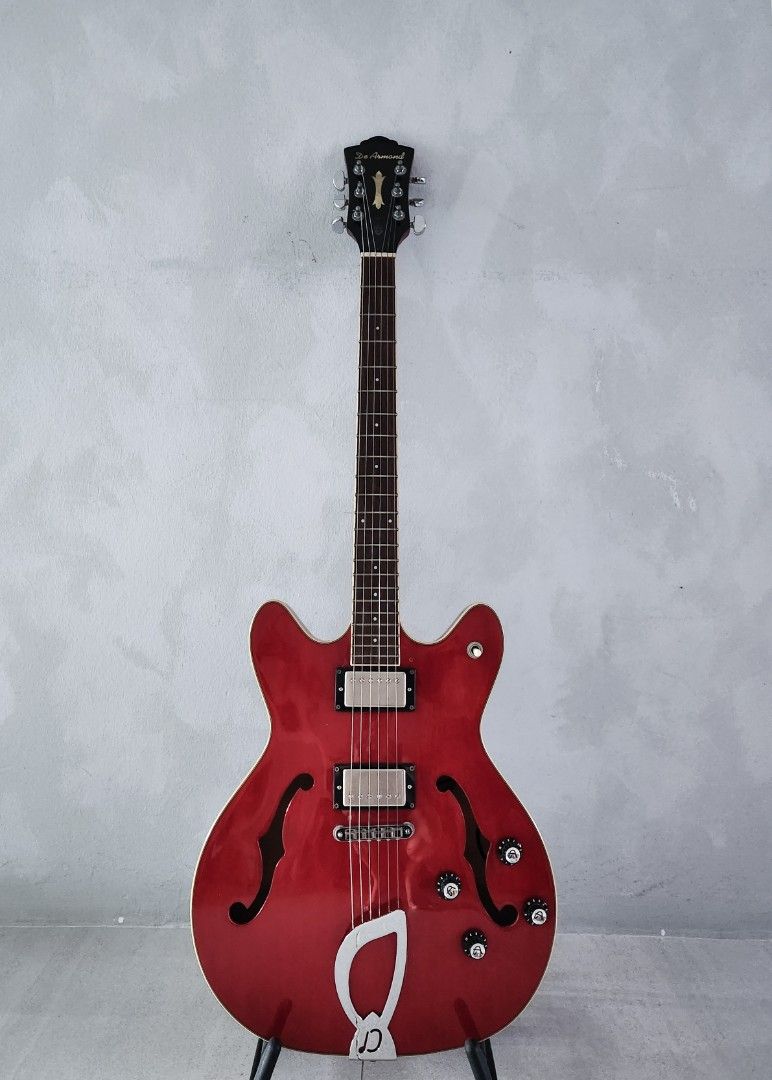 DeArmond Guild Starfire Custom Gibson es-335 style semi hollow electric ...