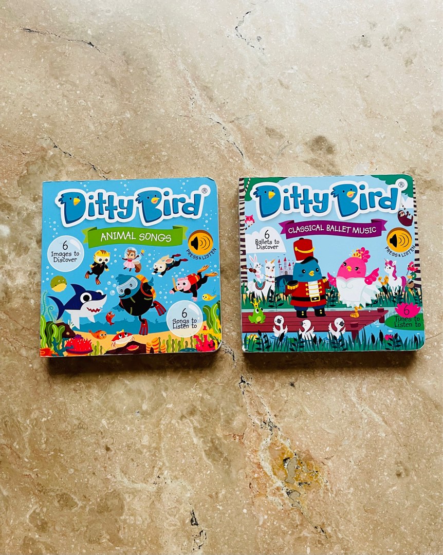 Ditty Bird Book Pair, Hobbies & Toys, Books & Magazines, Children's ...