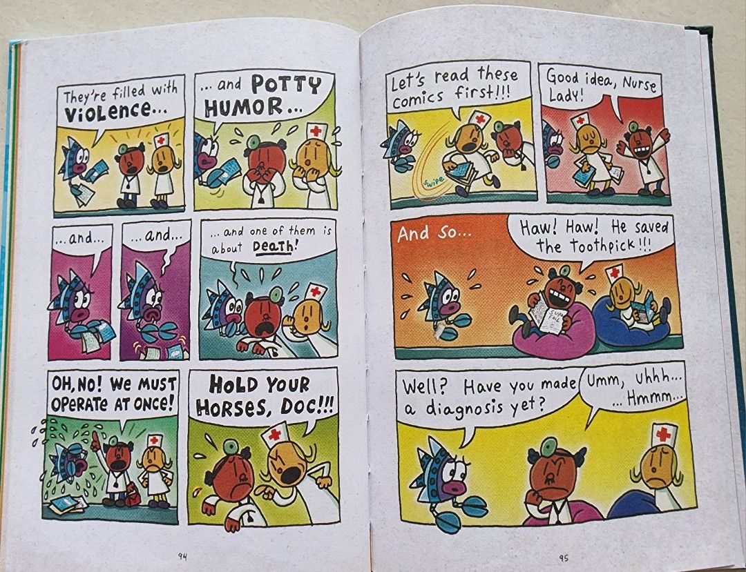 Dog Man and Cat Kid Comic Club books, Hobbies & Toys, Books & Magazines ...