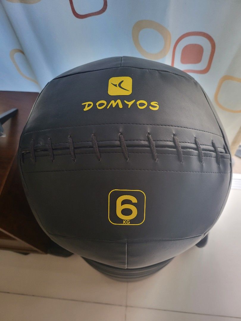 Domyos 6kg medicine ball, Sports Equipment, Other Sports Equipment and ...