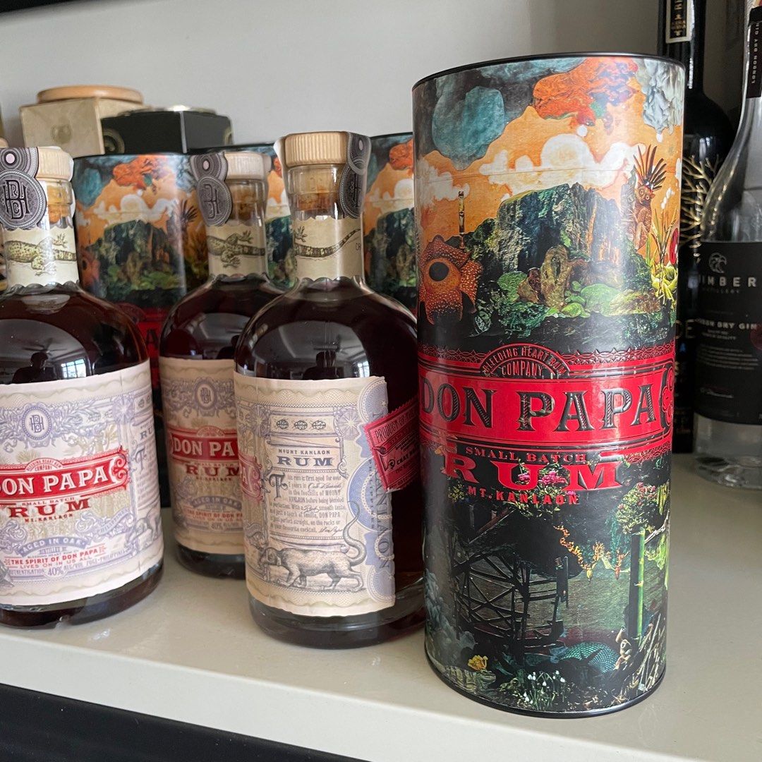 Don Papa Rum Philippines 7 years 700ml, Food & Drinks, Alcoholic ...