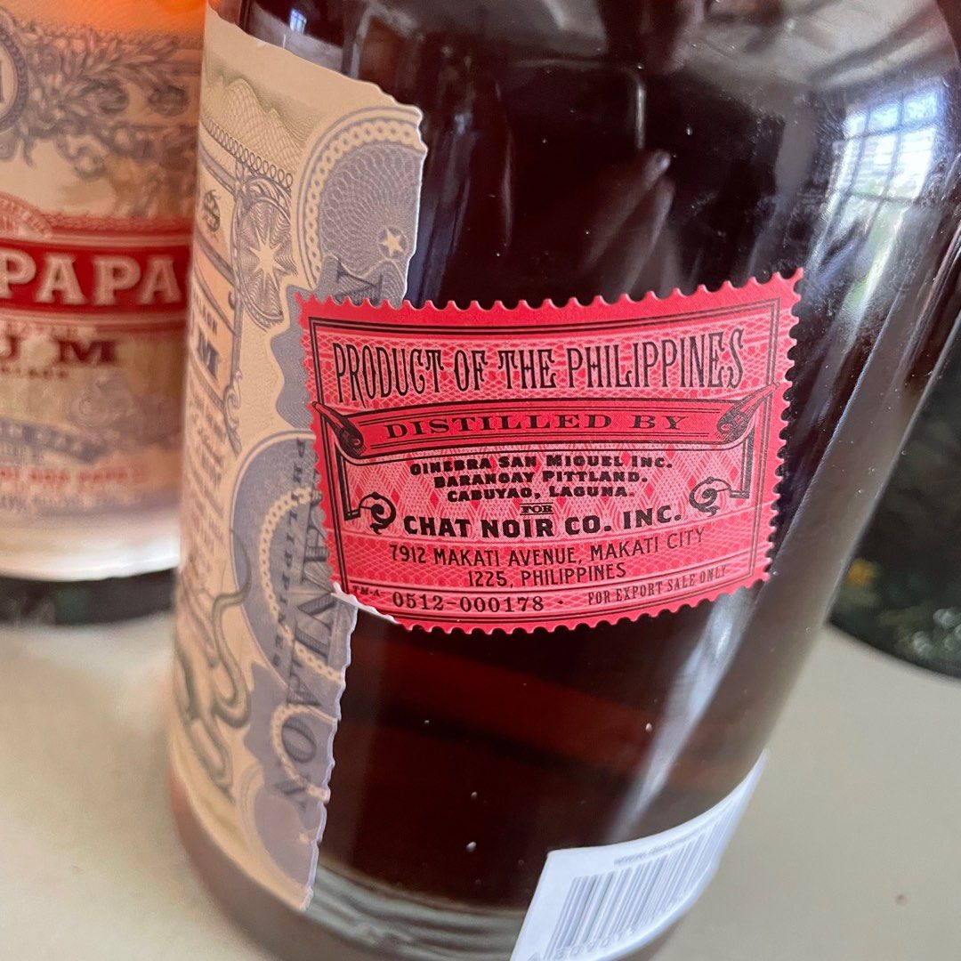 Don Papa Rum Philippines 7 years 700ml, Food & Drinks, Alcoholic ...