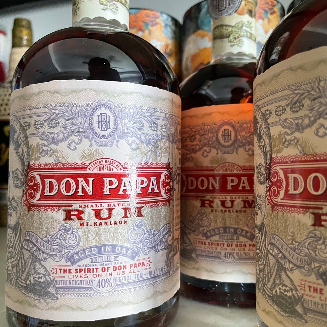 Don Papa Rum Philippines 7 years 700ml, Food & Drinks, Alcoholic ...