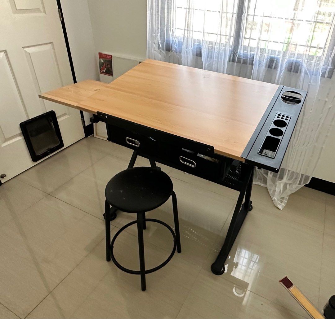 Drafting Table, Furniture & Home Living, Office Furniture & Fixtures on ...