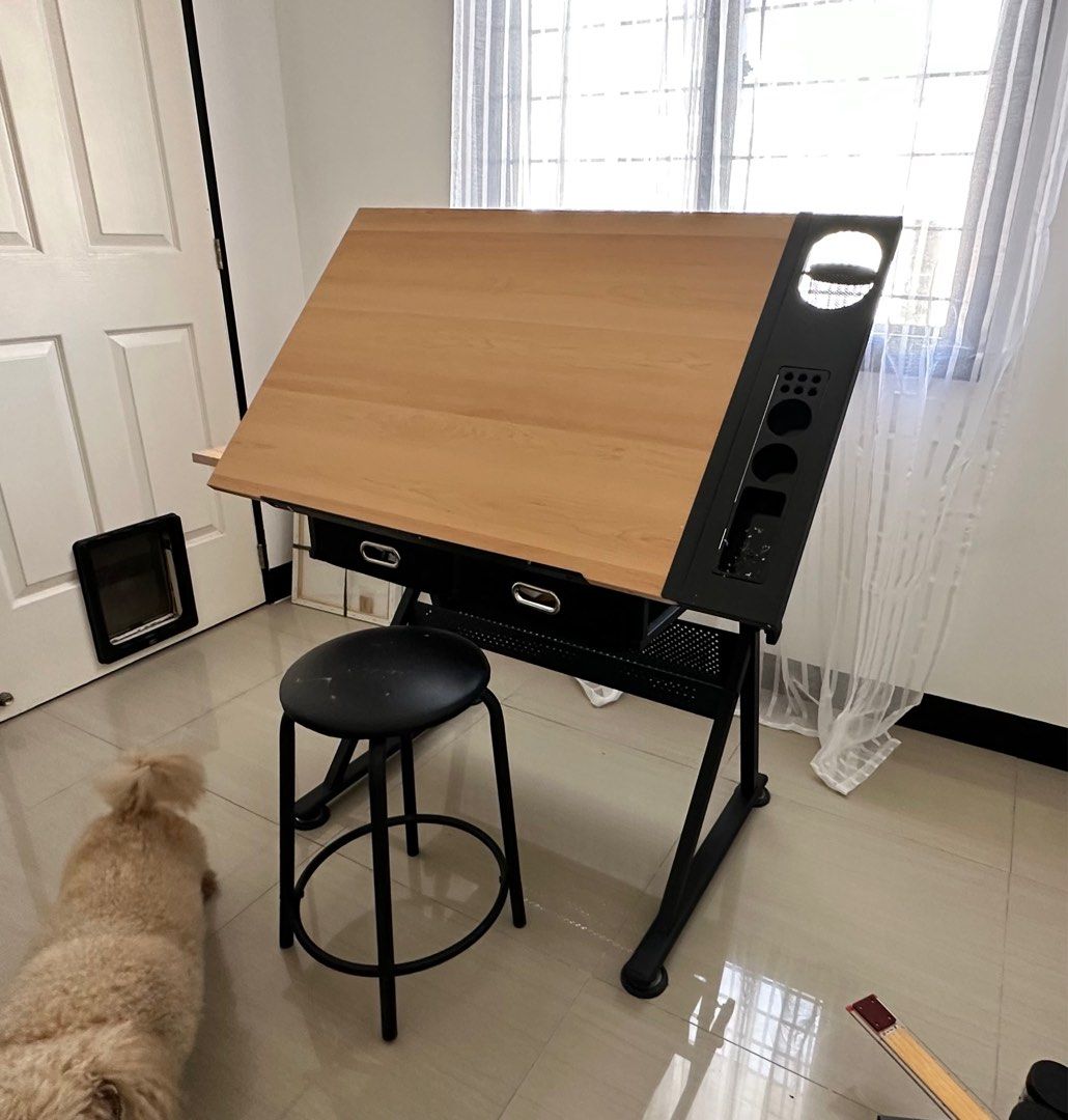 Drafting Table, Furniture & Home Living, Office Furniture & Fixtures on ...
