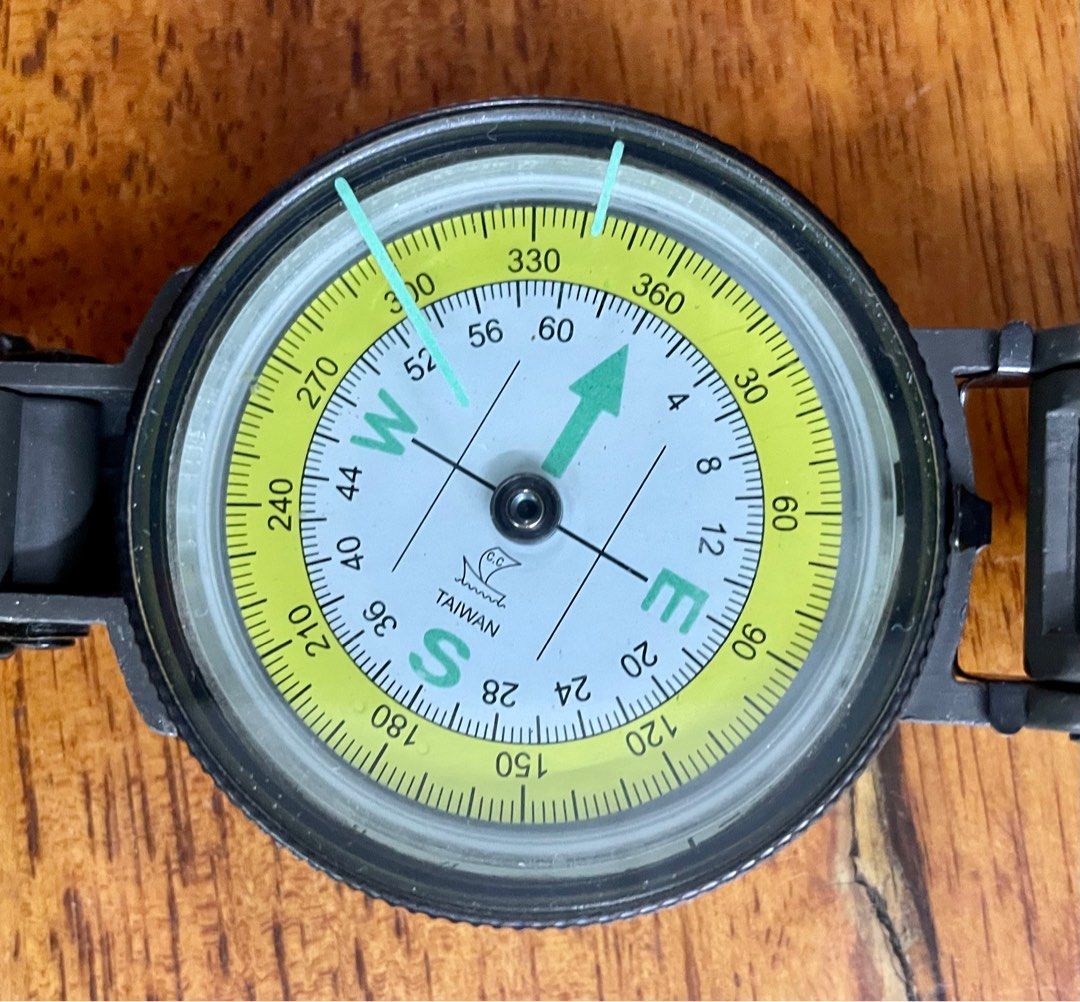 Driver's Direction Compass Made in Taiwan, Sports Equipment, Sports ...