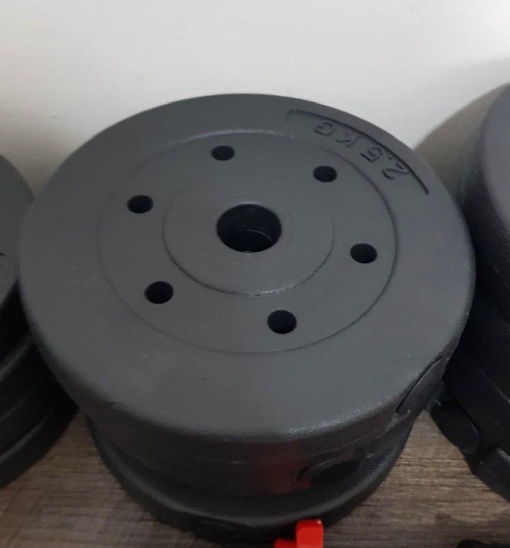 Dumbbell Set, 40kg - USED, Sports Equipment, Exercise & Fitness ...