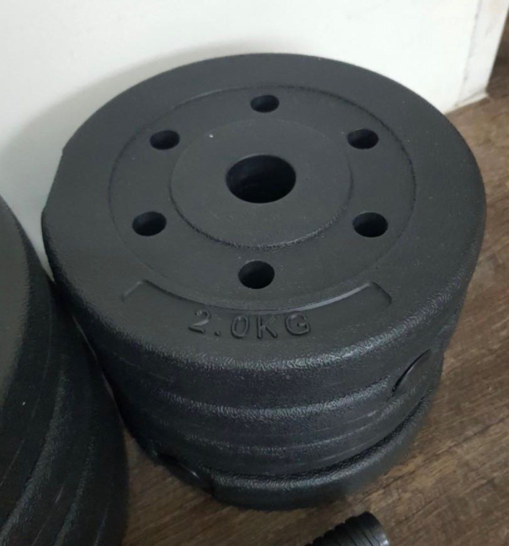 Dumbbell Set, 40kg - USED, Sports Equipment, Exercise & Fitness ...