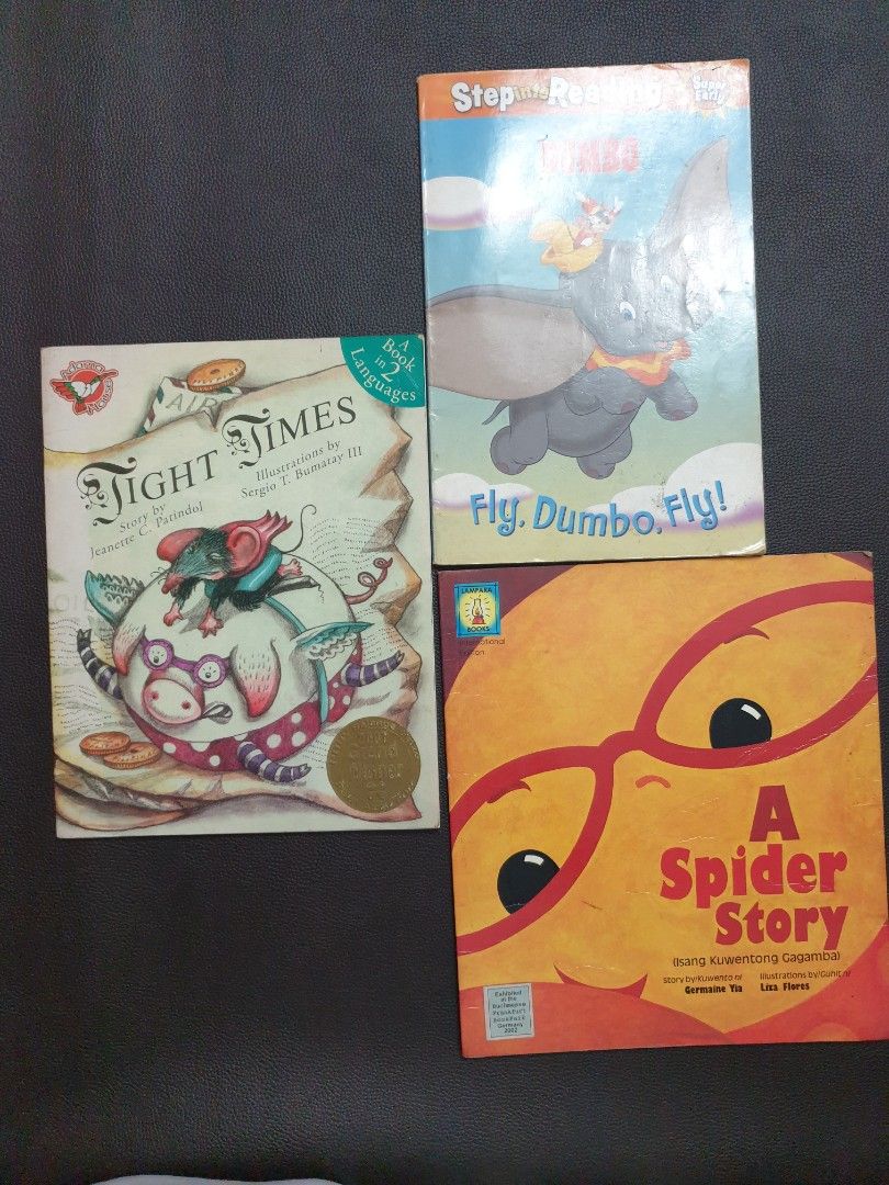 Dumbo, Tight Times, A Spider Story, Hobbies & Toys, Books & Magazines ...