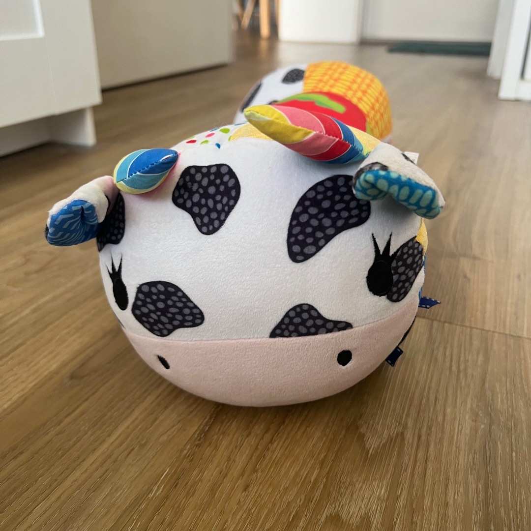 Early Learning Centre Blossom Farm Martha Moo Tummy Time Roller, Babies ...