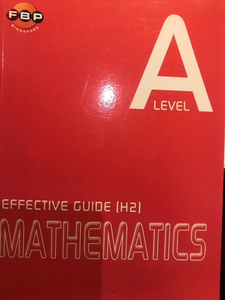 Effective Guide H2 Mathematics (A Level), Hobbies & Toys, Books ...