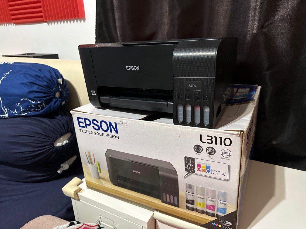 Epson L3110, Computers & Tech, Printers, Scanners & Copiers on Carousell
