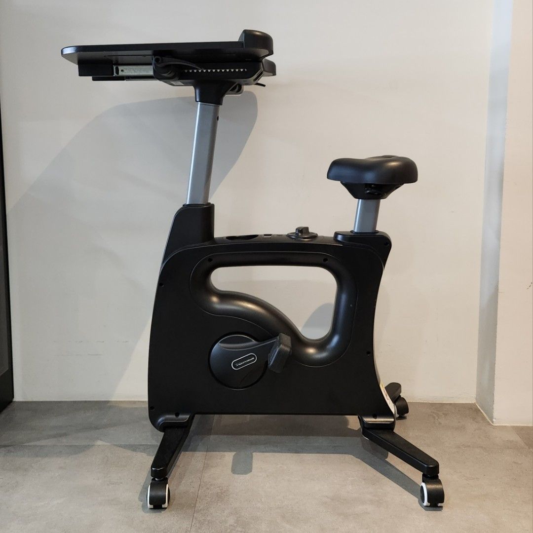 Ergoworks Desk Bike (Black), Sports Equipment, Exercise & Fitness ...