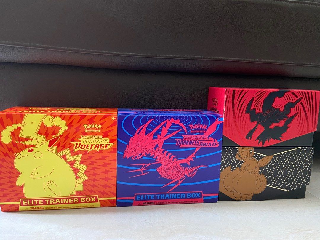 ETB empty boxes, Hobbies & Toys, Memorabilia & Collectibles, Vintage ...