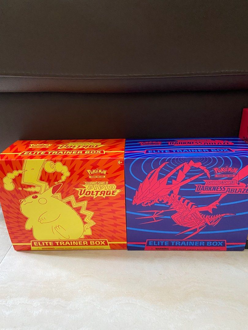 ETB empty boxes, Hobbies & Toys, Memorabilia & Collectibles, Vintage ...