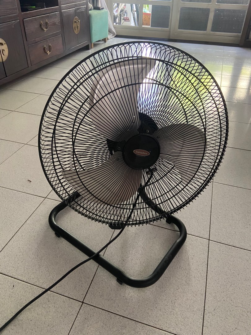 EuropAce 18" oscillating floor fan, Furniture & Home Living, Lighting ...