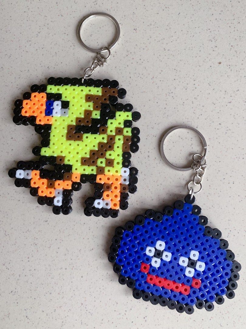 Final fantasy chocobo large Perler bead, Hobbies & Toys, Stationery ...