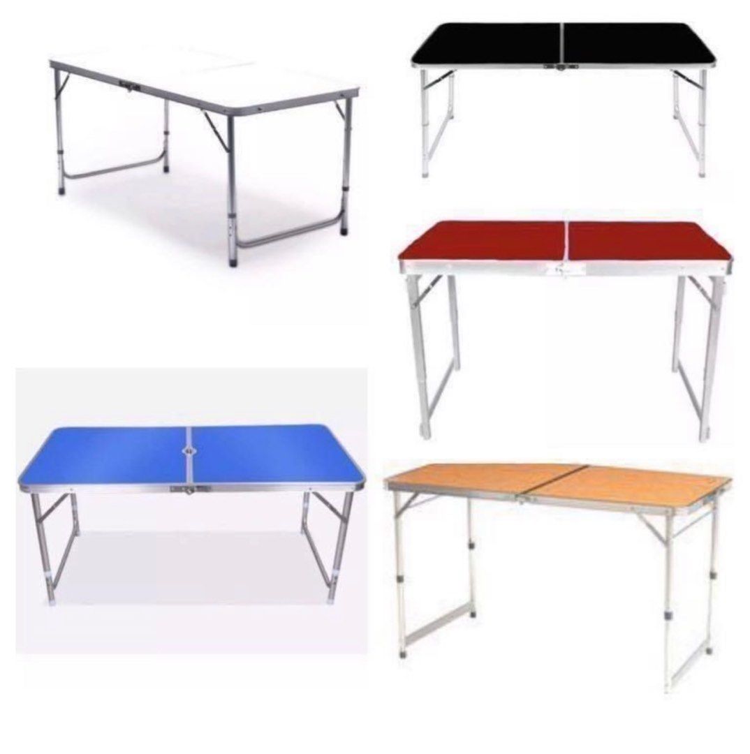 Foldable table for buffet or study, Furniture & Home Living, Furniture ...