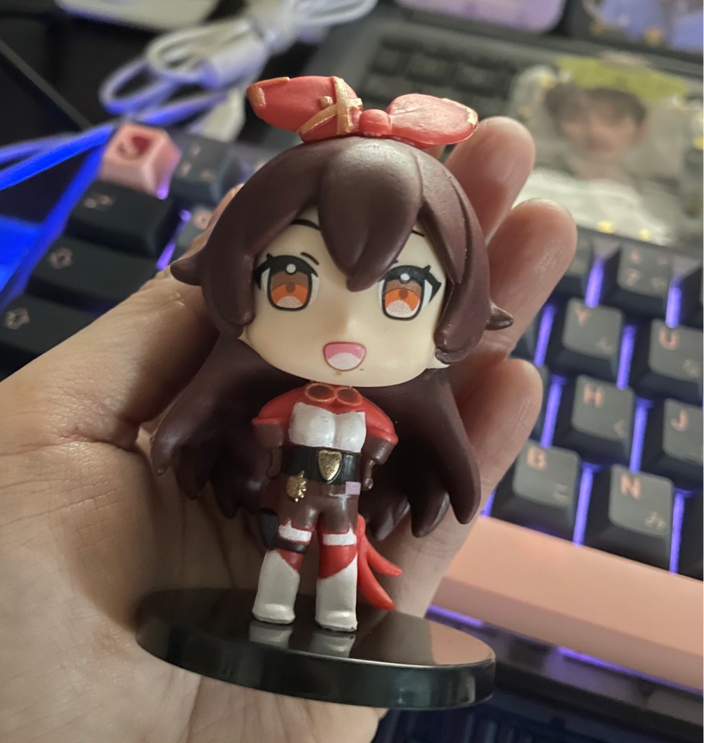 genshin gacha figure amber, Hobbies & Toys, Memorabilia & Collectibles ...