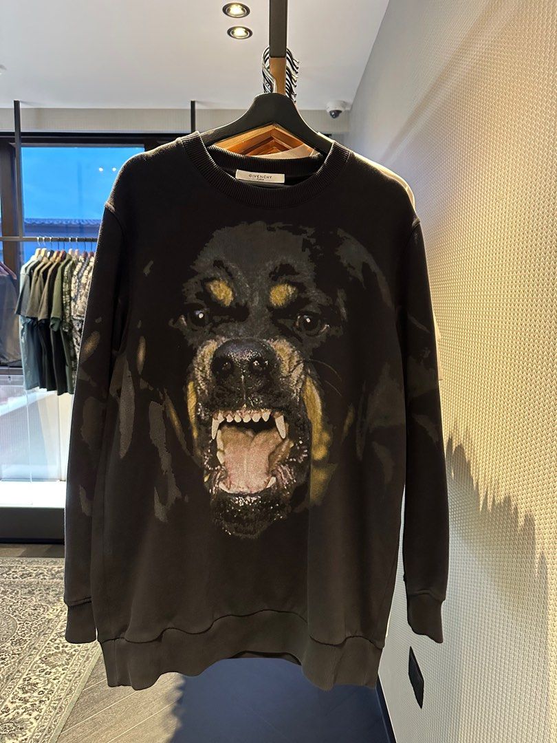 Givenchy Rottweiler Sweatshirt, Luxury, Apparel on Carousell