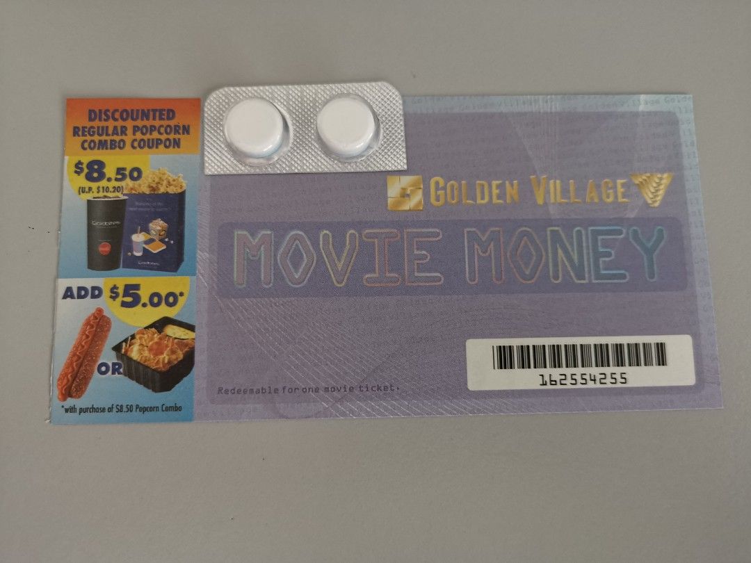 Golden village movie tickets, Tickets & Vouchers, Event Tickets on ...