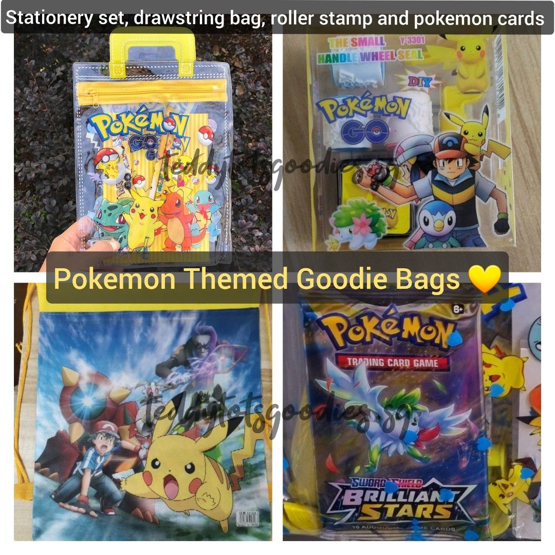 INSTOCKS Goodie Bag Pokemon Themed Kids Party Favors Unique goodie bags ...