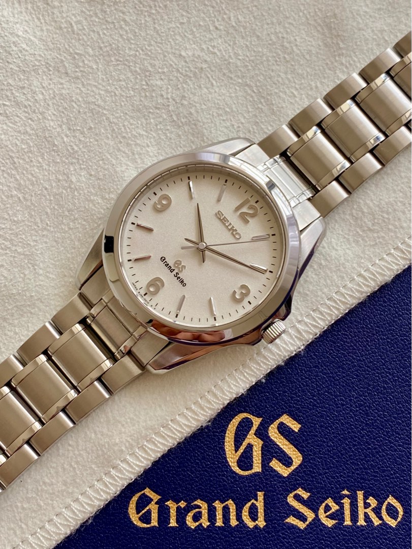 GRAND SEIKO White Grained Explorer Dial Steel SBGF009 36mm on Carousell