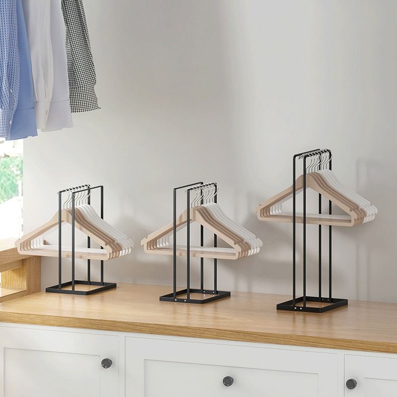 Hanger Storage Organizer Hanger Stacker Rack for Laundry Closet Hanger ...