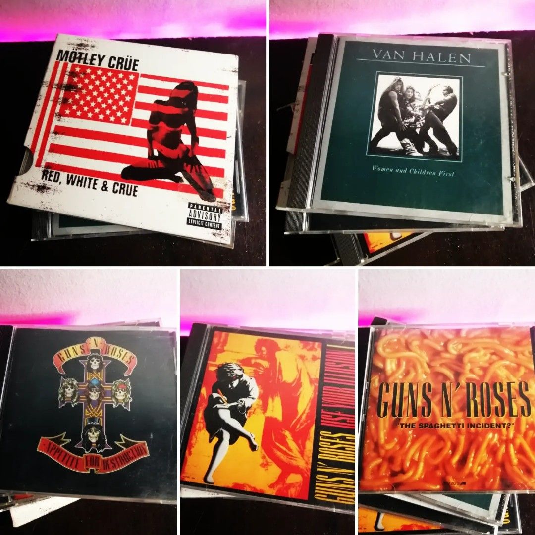 Hard Rock/ Heavy Metal/ Glam Metal CD SET, Hobbies & Toys, Music ...
