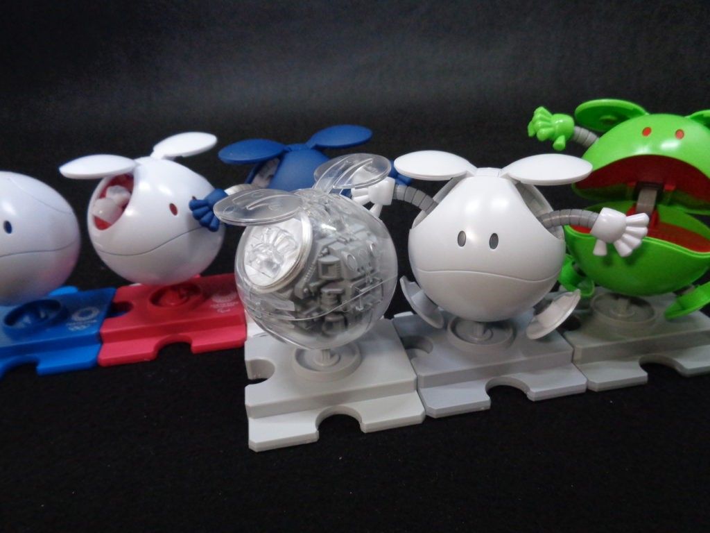 HARO gundam base limited Painting Model Clear and White gunpla haropla ...