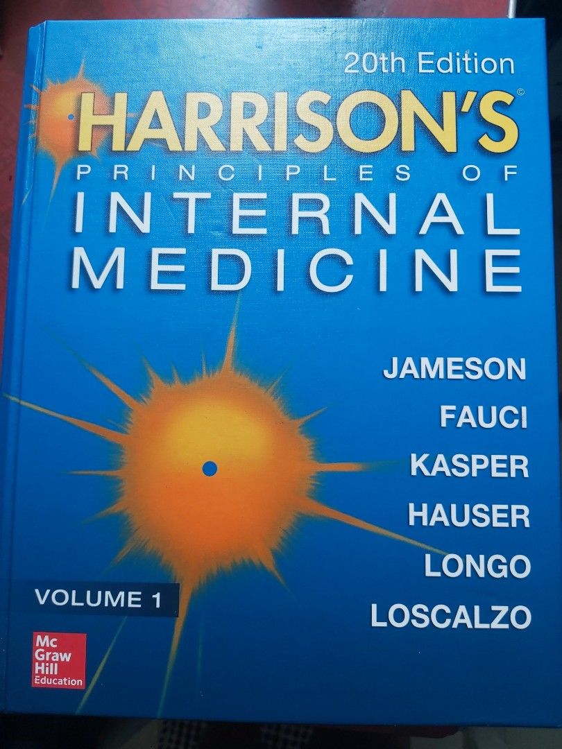 Original Harrison internal medicine 20th edition medical book, Hobbies ...